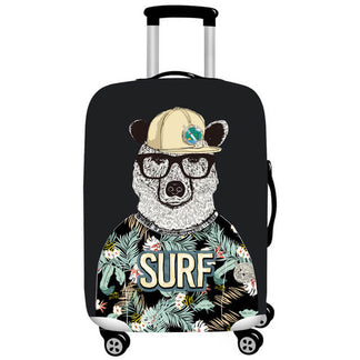 SURF Bear Standard Luggage Suitcase Protective Cover | Encompass RL